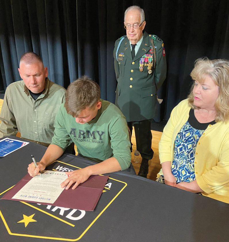 Williamstown High School holds Military Signing Week event | News ...